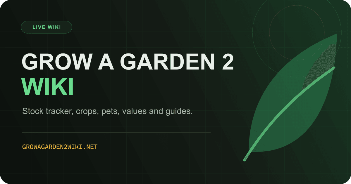 Grow a Garden 2: All Codes, Working & Expired (June 2026) | GAG2 Wiki
